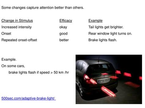 Ppt 3 Selective Attention Selective Attention Attending To Part Of The Environment While