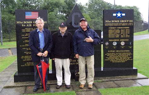 Noted British Aviation Historians Visit Molesworth 501st Combat