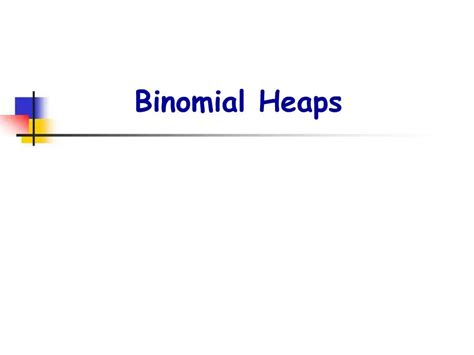 Ppt Binomial Heaps Powerpoint Presentation Free Download Id678270