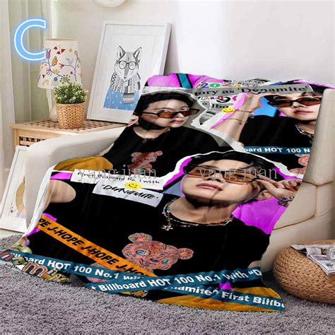 Customized Bts Blanket Picnic Kim Nam Jung Seok Jin Min Yoon Chi