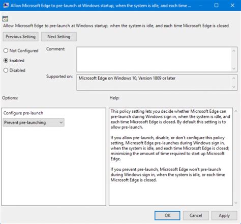 Stop Microsoft Edge From Loading On Startup In Windows 11