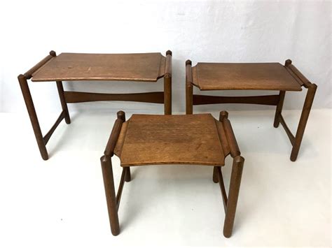 Nesting Tables Three Side Tables Catawiki