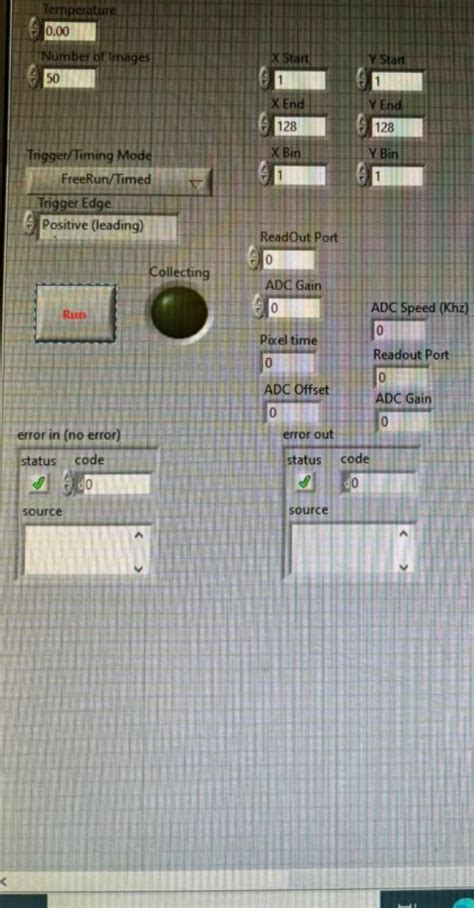 Solved I Have A Subvi In Labview That Has Some Settings