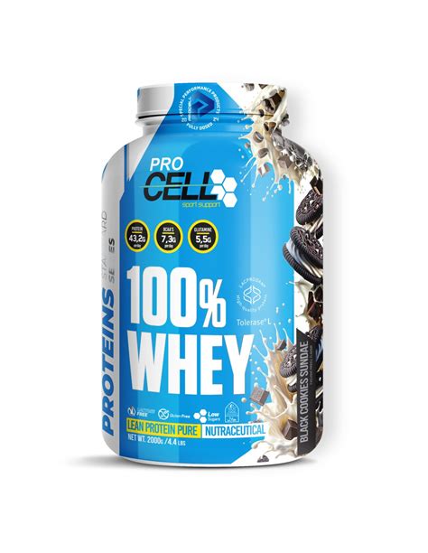 Batido De Proteína Concentrada Whey Cell Procell Sport