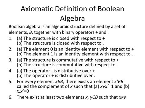 Ppt Boolean Algebra And Logic Gates Powerpoint Presentation Free Download Id345739
