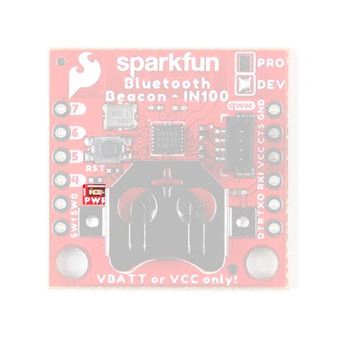sparkfun nanobeacon board in100 hookup guide sparkfun learn