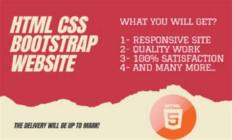 Javascript Html Css Bootstrap By Nuhach Fiverr