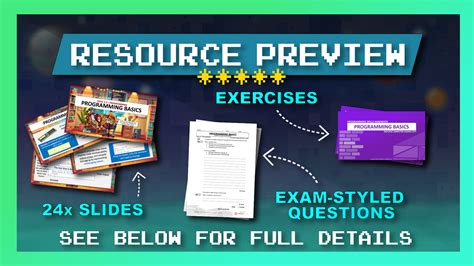 Python Programming Basics Teaching Resources