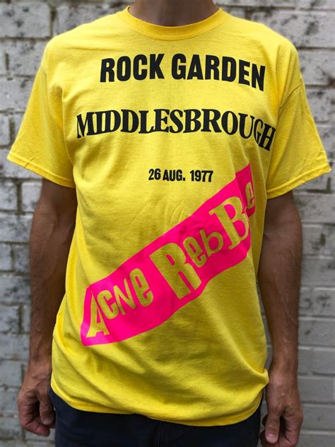 Acne Rebble Tee Yellow Tourism Teesside
