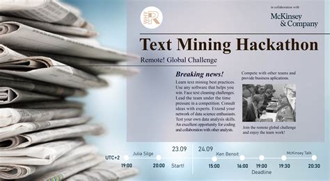 why r text mining hackathon summary