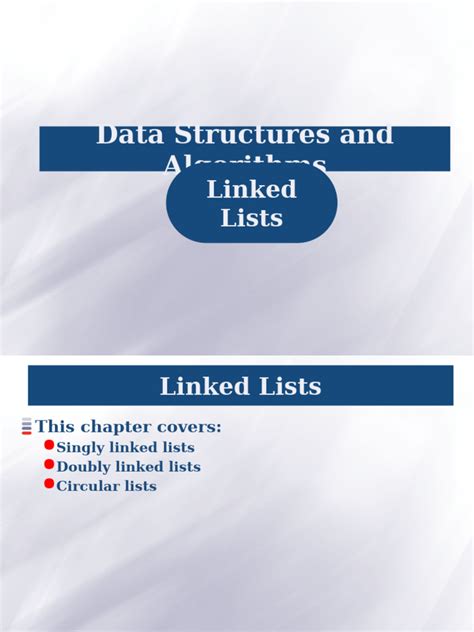 Chapter 3 Linked Lists Pdf Pointer Computer Programming