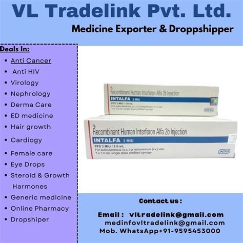 Interferon Alfa 2b Injection Intalfa 3miu At Best Price In Nagpur