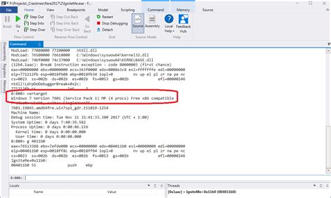 Running Windbgx On Windows 7 Life In Hex