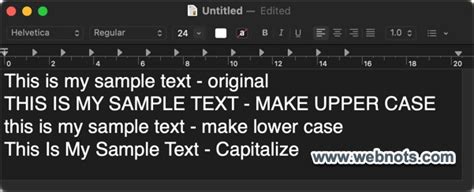 10 Tips To Use Textedit App In Mac Like A Pro Webnots