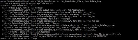 error with converting cp2k aimd output · issue 378 · deepmodeling