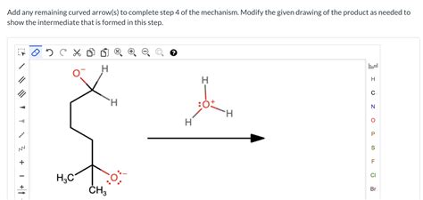 Solved Add any remaining curved arrow(s) ﻿to complete step 4 | Chegg.com