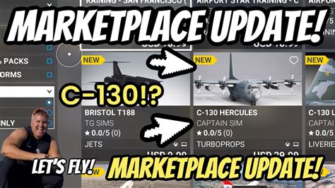 Marketplace Update Microsoft Flight Simulator Xbox MSFS Marketplace Update YouTube