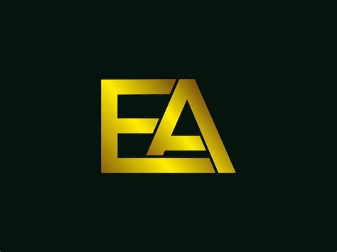 Premium Vector Ea Logo Design