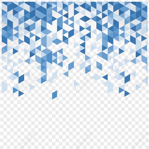 Creative Blue Gradient Border Graphic Futuristic Blurry No Blur Border Graphic Png Image