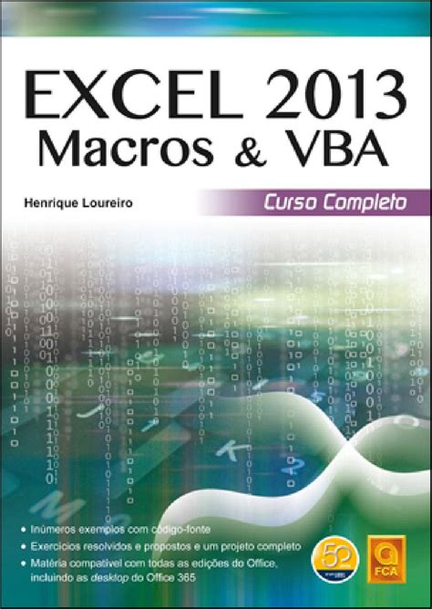Excel Macros VBA C Completo By Grupo Lidel Issuu