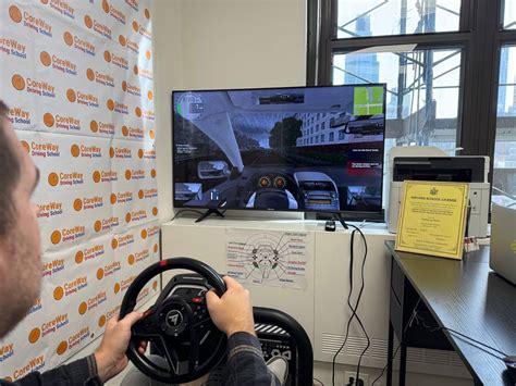 Driving Simulator Nyc Virtual Driver Training At Coreway School