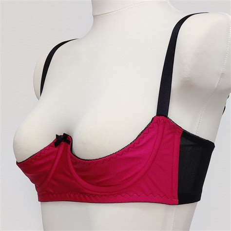 Bra Open Nipples Etsy