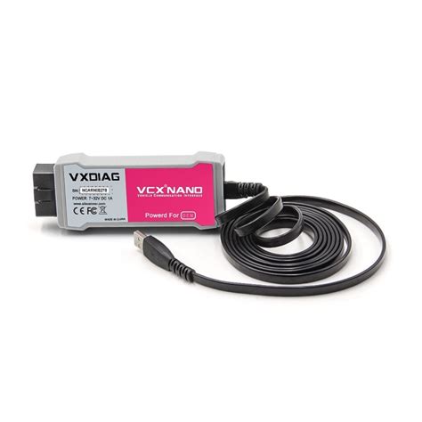 Vxdiag Vcx Nano Rvdiag For Renault Alle Systemer Diagnostisk Verktøy J2534 Ecu Koding Og