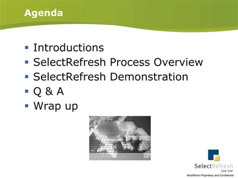 Select Refresh For SAP PPT Show PPSX Computer Software And Applications Computing