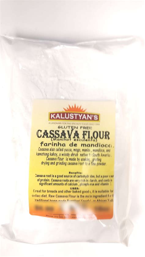 Cassava Flour Farinha De Mandioca Gluten Free Kalustyans