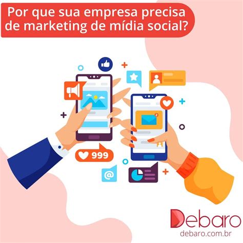 Por Que Sua Empresa Precisa De Marketing De Mídia Social Debaro