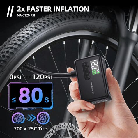 Veeape Tiny Pump Mini Electric Bicycle Tire Inflator User Manual