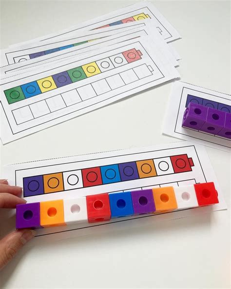 Snap Cube Pattern Fun Looking For An Engaging Hands On Way To Teach Patterns And Color