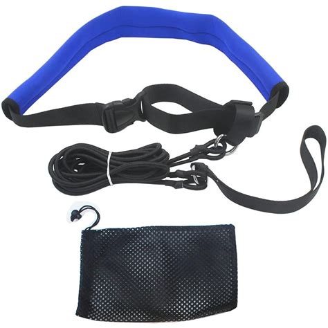 Conjunto De Cinturón De Entrenamiento De Natación Cuerdas Elásticas De