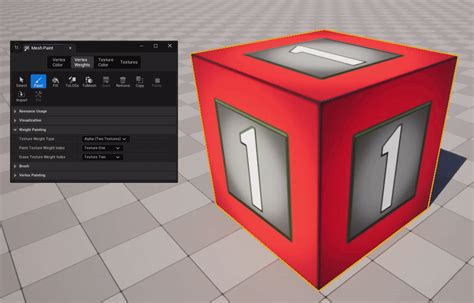 在虚幻引擎中为顶点权重绘制设置纹理混合材质 虚幻引擎 5 6 文档 Epic Developer Community