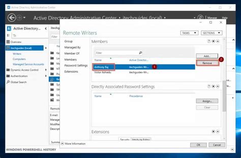 How To Add Or Remove Members To An Ad Active Directory Group Itechguides