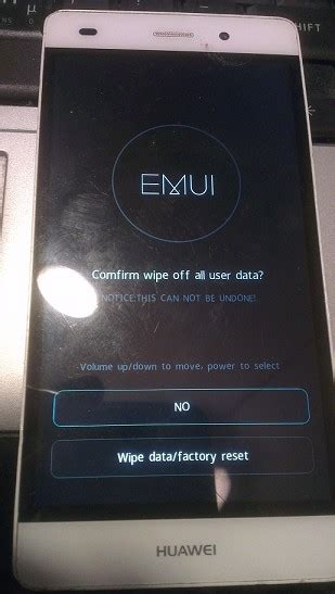 Huawei P8 Lite Factory Reset Hart Reset