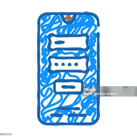 Affordance Ux Ui 디자인 아이콘 낙서 일러스트 그래픽 사용자 인터페이스에 대한 스톡 벡터 아트 및 기타 이미지 그래픽 사용자 인터페이스 그리기 금융