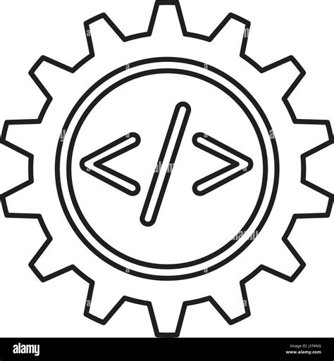 Programming Language Gear Stock Vector Image And Art Alamy