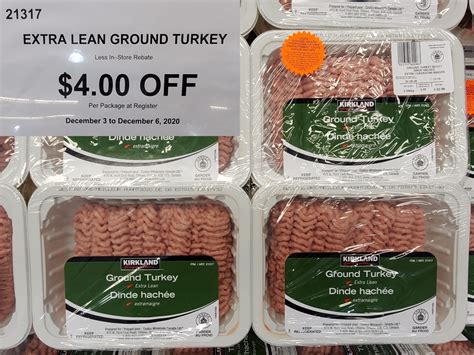 21317 Extra Lean Ground Turkey 4 00 Instant Savings Expires On 2020 12
