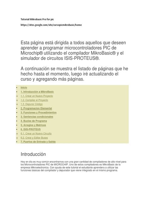Tutorial Mikrobasic Pro For Pic Pdf Programa De Computadora