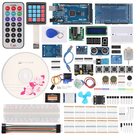 Mega Project The Most Complete Starter Kit With Tutorial For Arduino Mega Nano With Box