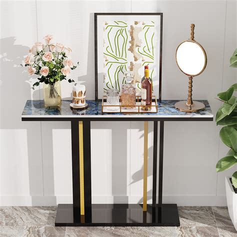 Modern Console Table With Sintered Stone Top Elegant Design Gallery