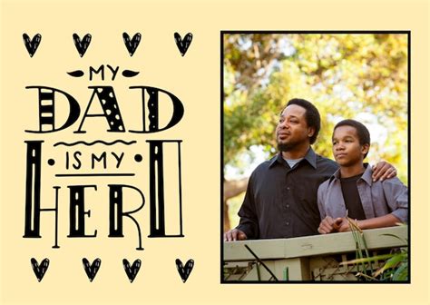 Premium Psd Happy Fathers Day Wish Card
