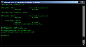 DOS List Recursively Files With DIR Command HeelpBook