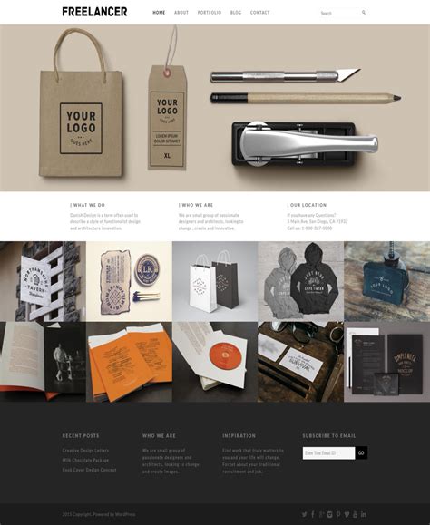 Premium Responsive WordPress Themes Part Web Design Ledger