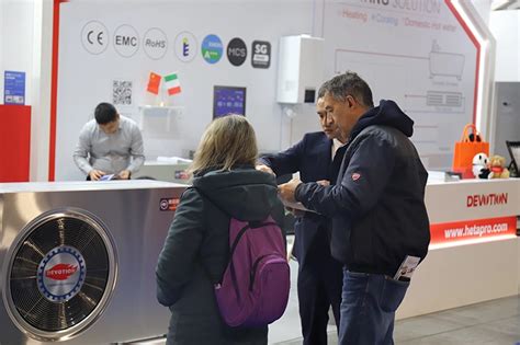 Unveiling The Future Of Heating Hetapro S Air Source Heat Pump Water Heaters Shine At Mce