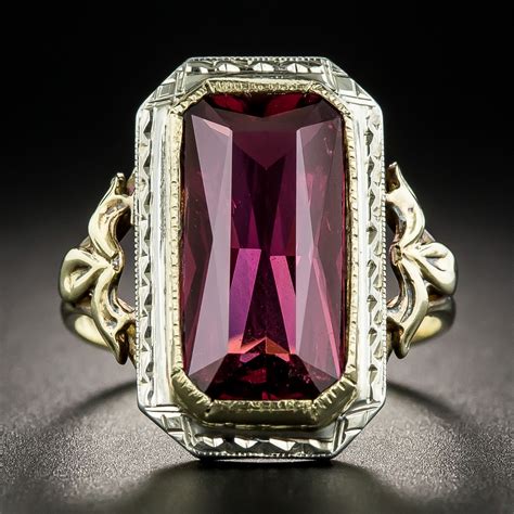 Vintage Red Spinel Ring