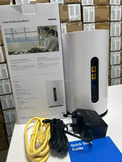 Nokia 5g Cpe Router With Sim Card Slot Rj 45 Gige Lan Ports Multi Band For Nokia Fastmile