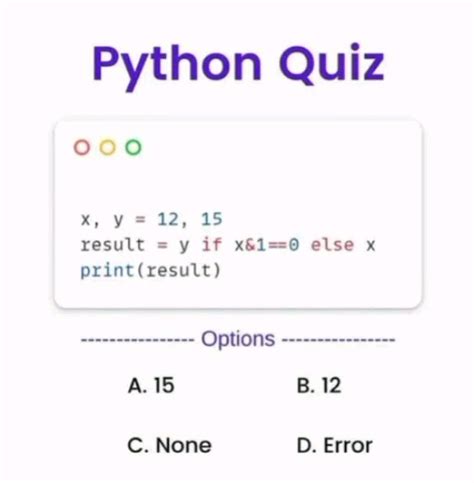 Can You Get This Python Quiz Correctly Python Quiz Pythonquiz