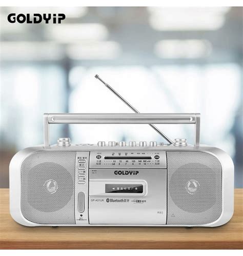 카세트 플레이어 복고 레트로 빈티지 휴대용 테이프 블루투스 스피커 티몬